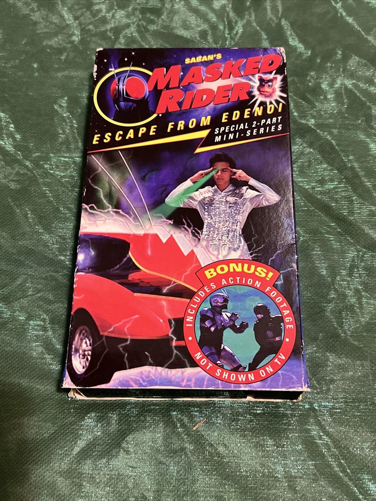 Saban's MASKED RIDER Escape From Edenoi VHS Video Tape Tokusatsu Action ...