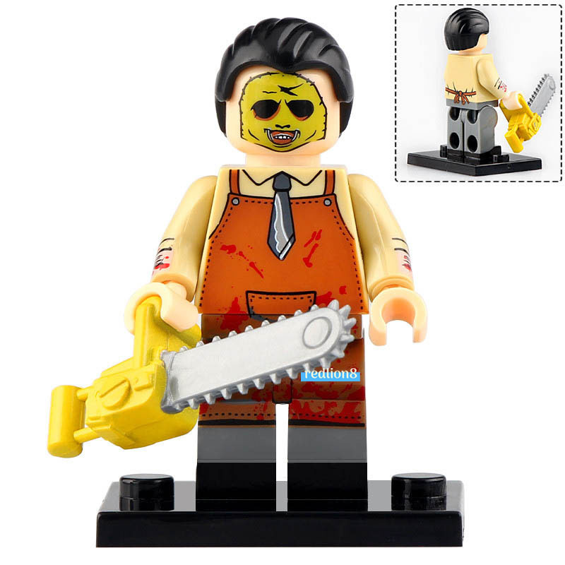 Chainsaw Killer (Leatherface) Horror Themed Lego Compatible Minifigure ...