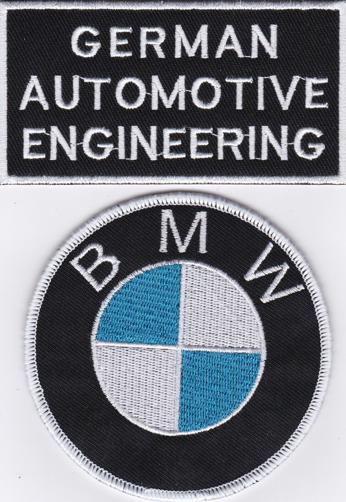 GERMAN AUTOMOTIVE ENGINEERING SEW/IRON PATCH BADGE MERCEDES AUDI ...