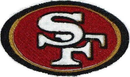 San Francisco 49ers Iron On Patches - Other