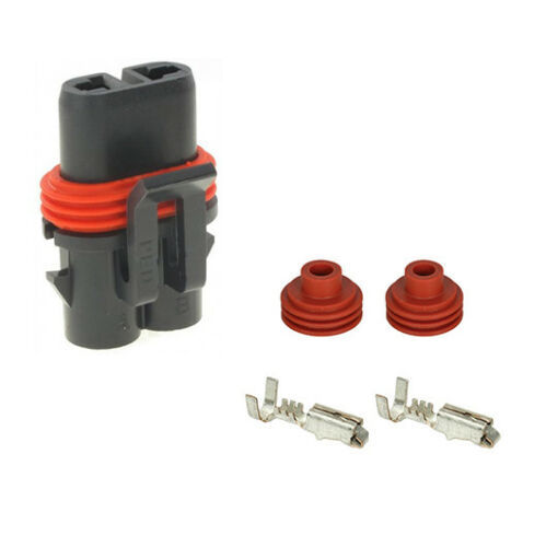 2 Way Metri-Pack 280 Series Female Connector Kit 12020599 - Car Electronics