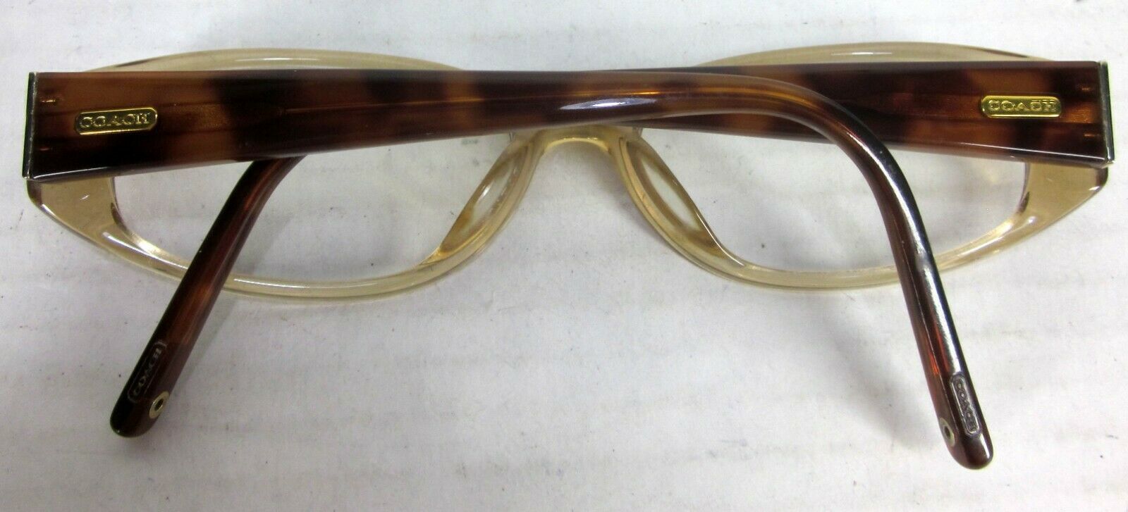 Coach 803 Designer Eyeglass Eyewear Frames 48 135mm Tortoise Shell Prescr Lens Eyeglass Frames