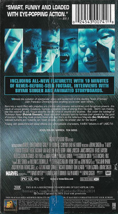 VHS - X-Men (2000) *Halle Berry / Famke Janssen / Hugh Jackman / Marvel ...