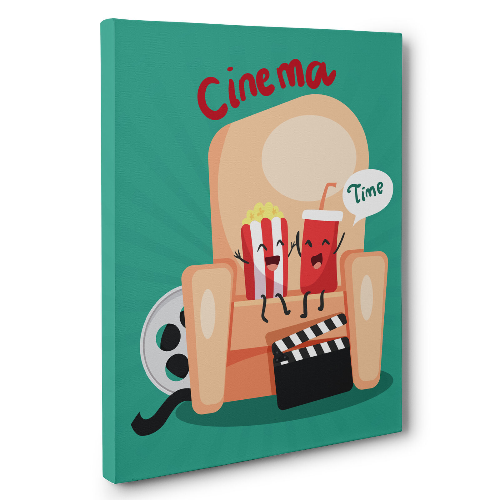 Theater Cinema Movie Room Wall Art CANVAS Decor - Posters & Prints
