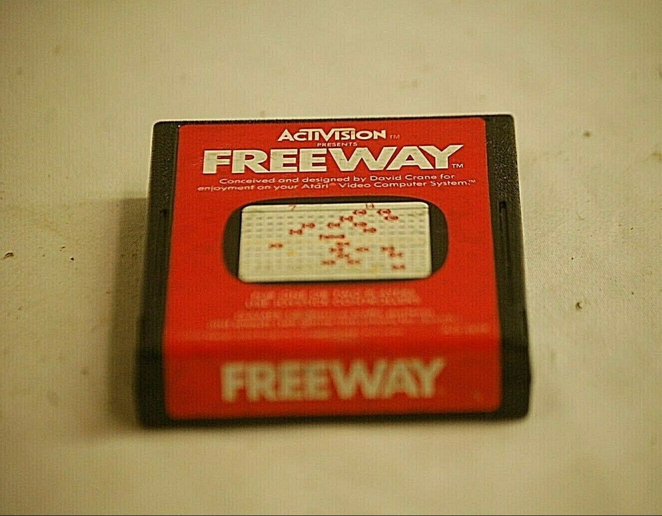 Vintage ActiVision 1981 Freeway Atari 2600 AG-009 GAME CARTRIDGE ONLY ...