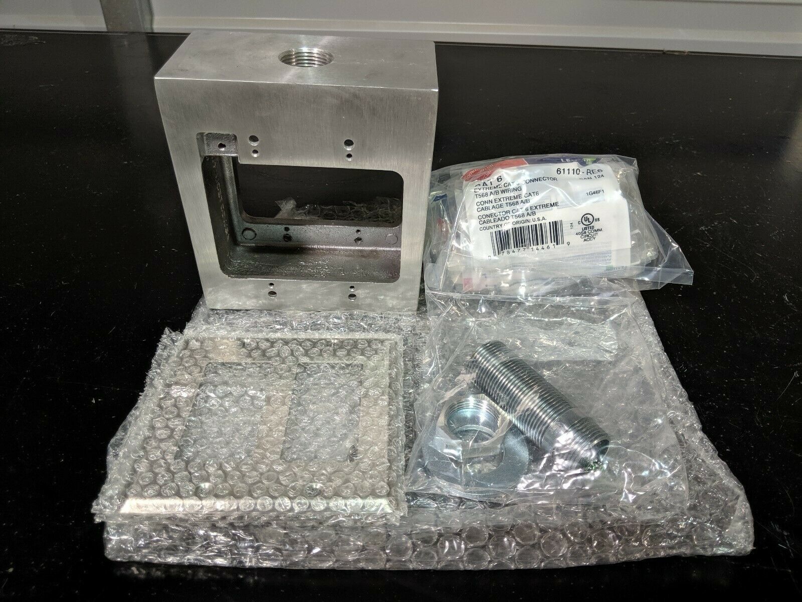 WaterSaver E661SA-WS Double Gang Double Face Electrical PED BOX W/ DATA ...