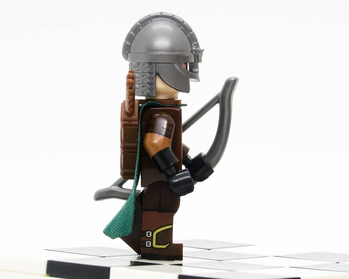Lord of the Rings Rohan Archer Soldier Minifigures Weapons and ...
