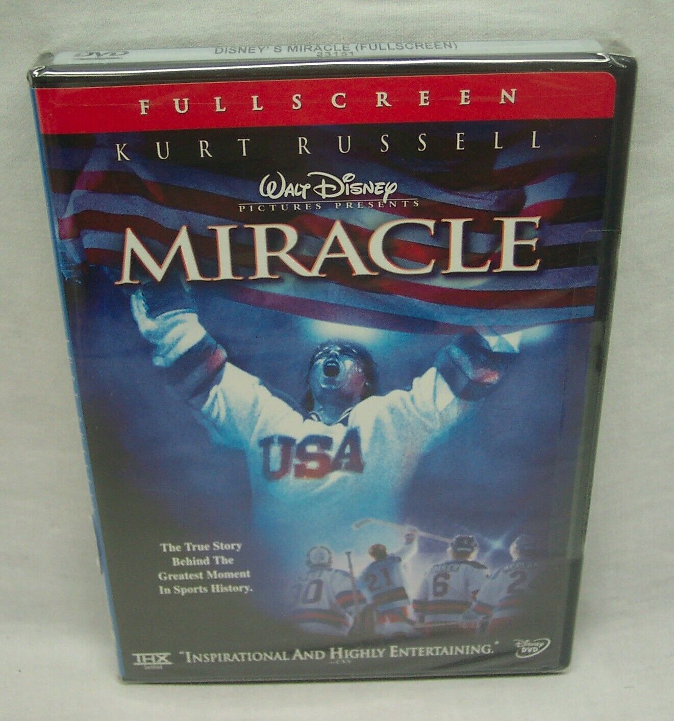 Walt Disney MIRACLE DVD VIDEO NEW IN SHRINKWRAP Kurt Russell - DVDs ...