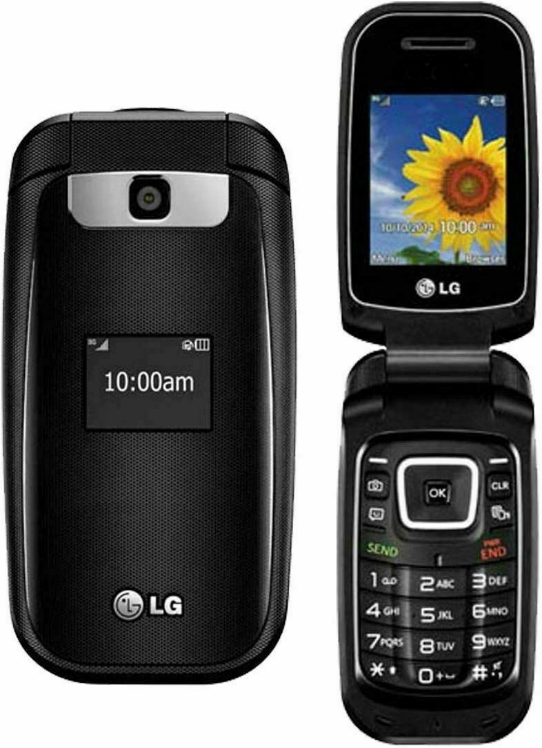 UNLOCKED Videotron LG A448 (B450) Black 3G Flip Camera Cell Phone ...