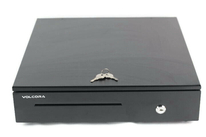 Volcora Black Electric Control Cash Drawer for Point of Sale (POS ...