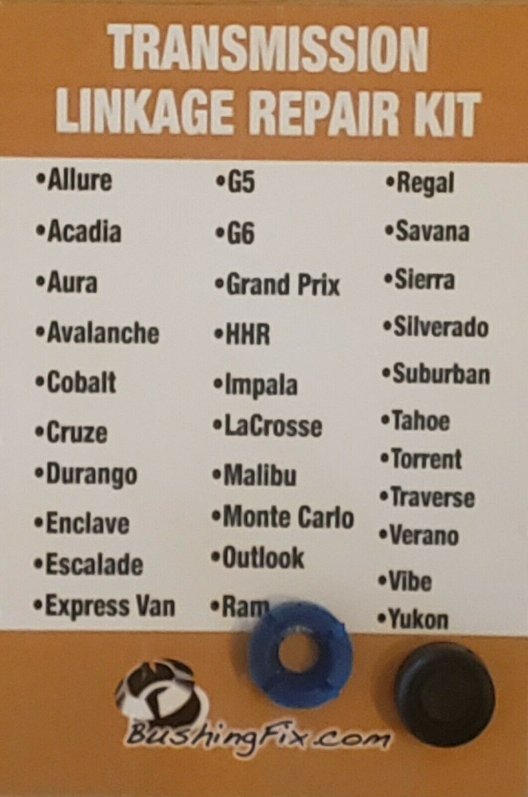 Chevrolet Silverado 1500 Shift Cable Bushing Kit | Bushingfix | US