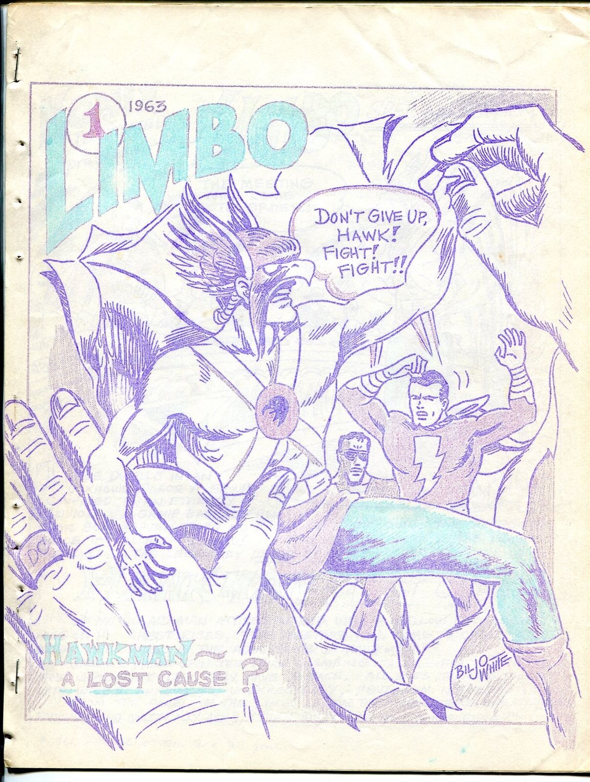 Komix Illustrated #10 1963-Biljo White-Limbo #1 Special Edition-Capt ...