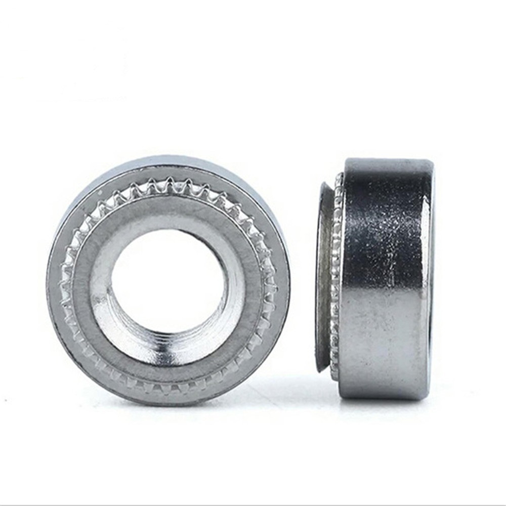 1000pc SP-M4-2 Press in Nut Self Clinching Nuts Crimped Rivet Sheet ... 1000pc SP-M4-2 Press in Nut Self Clinching Nuts Crimped Rivet Sheet ...