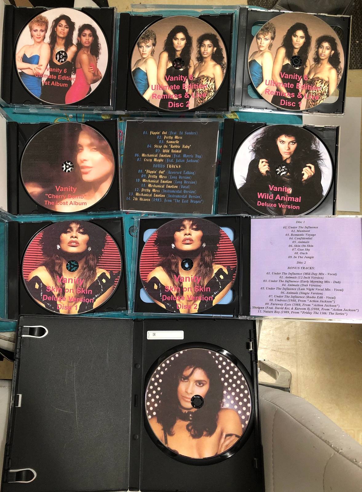 Vanity 7 Rare CDs + Vanity’s TV Performances DVD & Free Vanity Live in ...