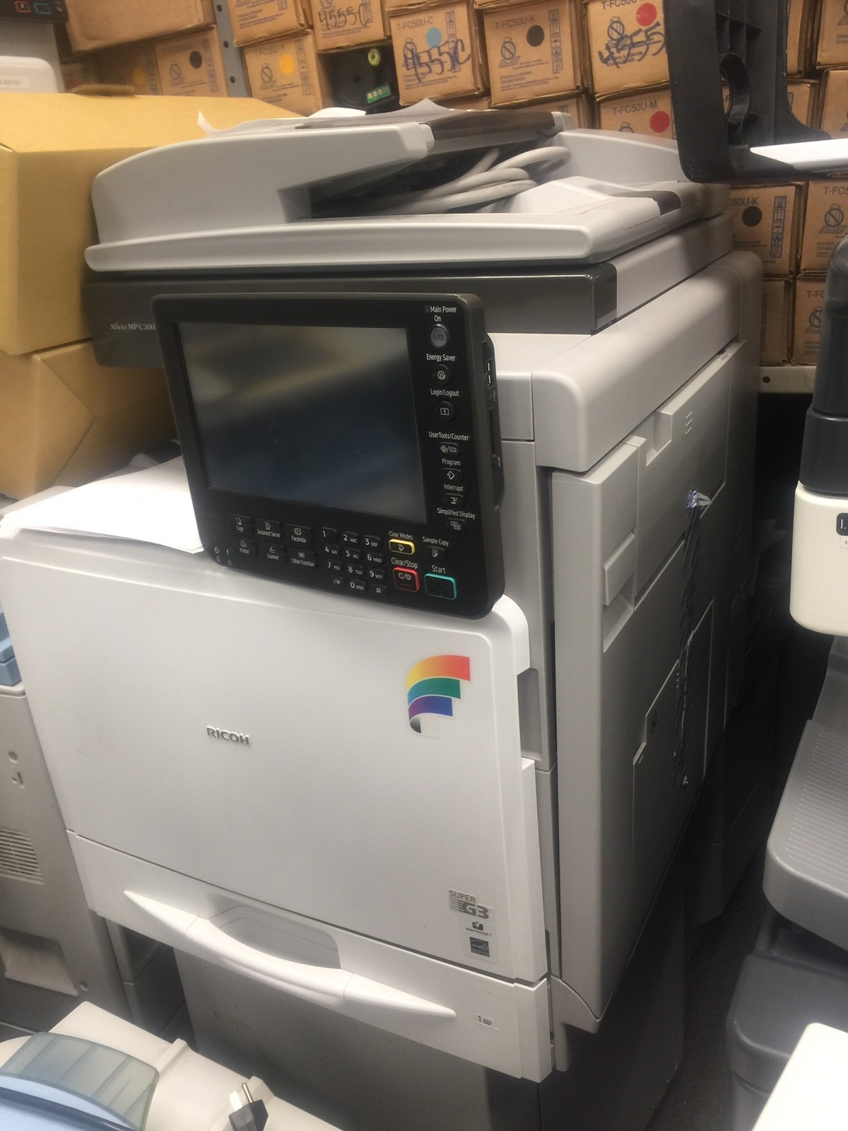 Ricoh MP C300 Color Laser Multifunction Printer - Copiers