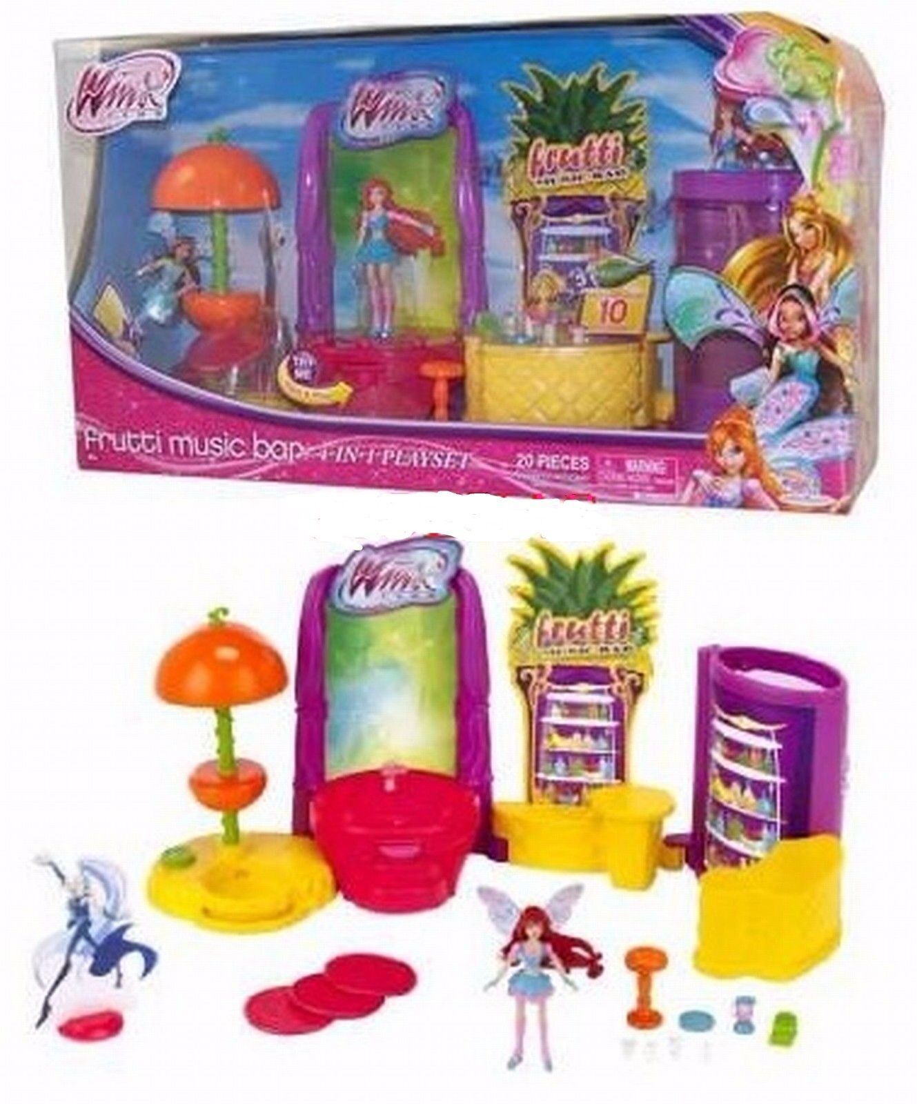 WINX Club 3.75" Frutti Music Bar with Bloom. by Winx Club - Action ...