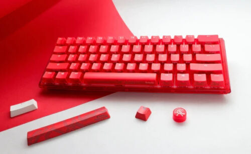 Faze Clan X Ducky One 3 Mini Light Up 65% SF Cherry MX Red Keyboard ...