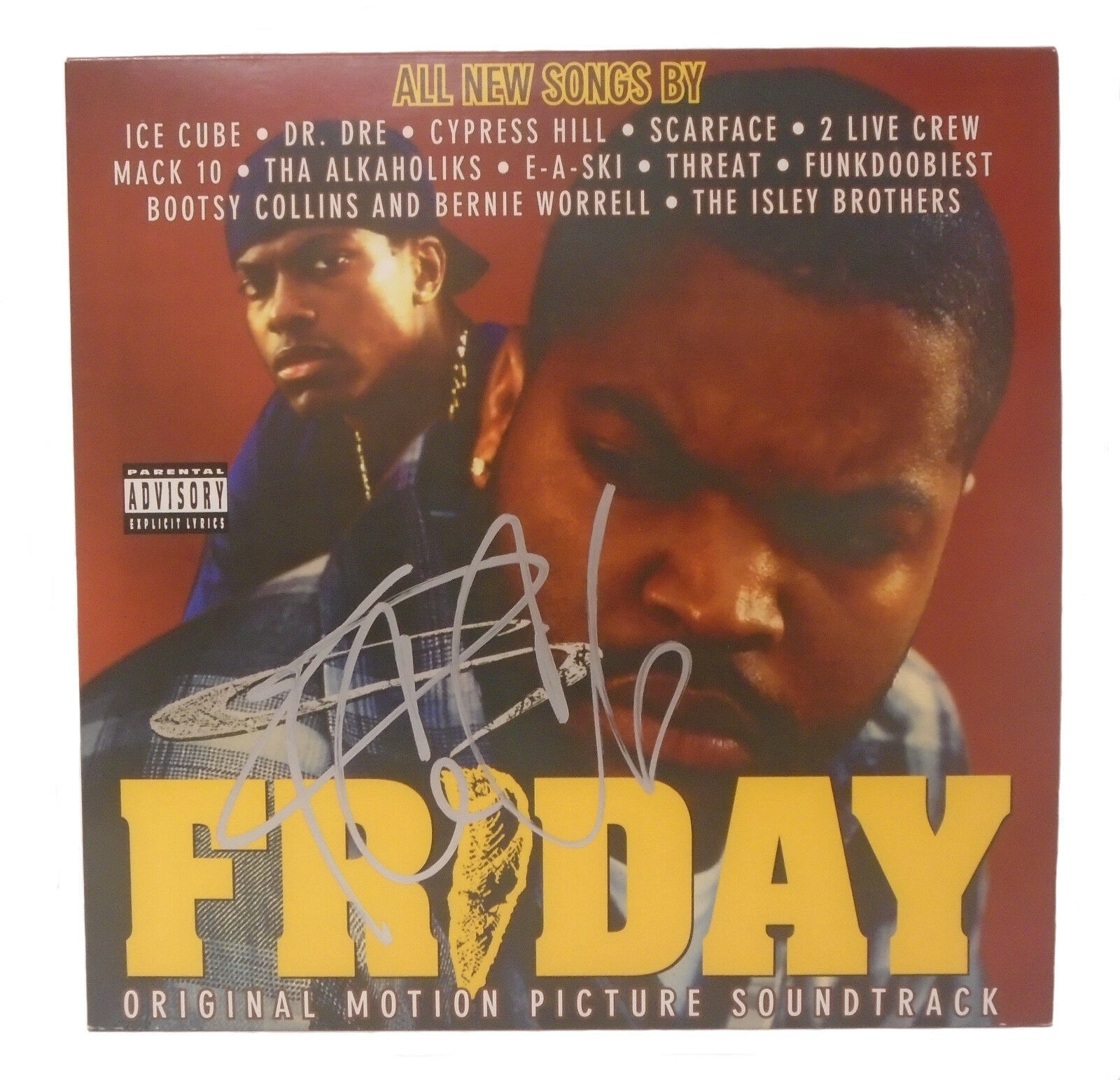 ICE CUBE Signed AUTOGRAPHED FRIDAY Soundtrack Vinyl Record LP ALBUM ...