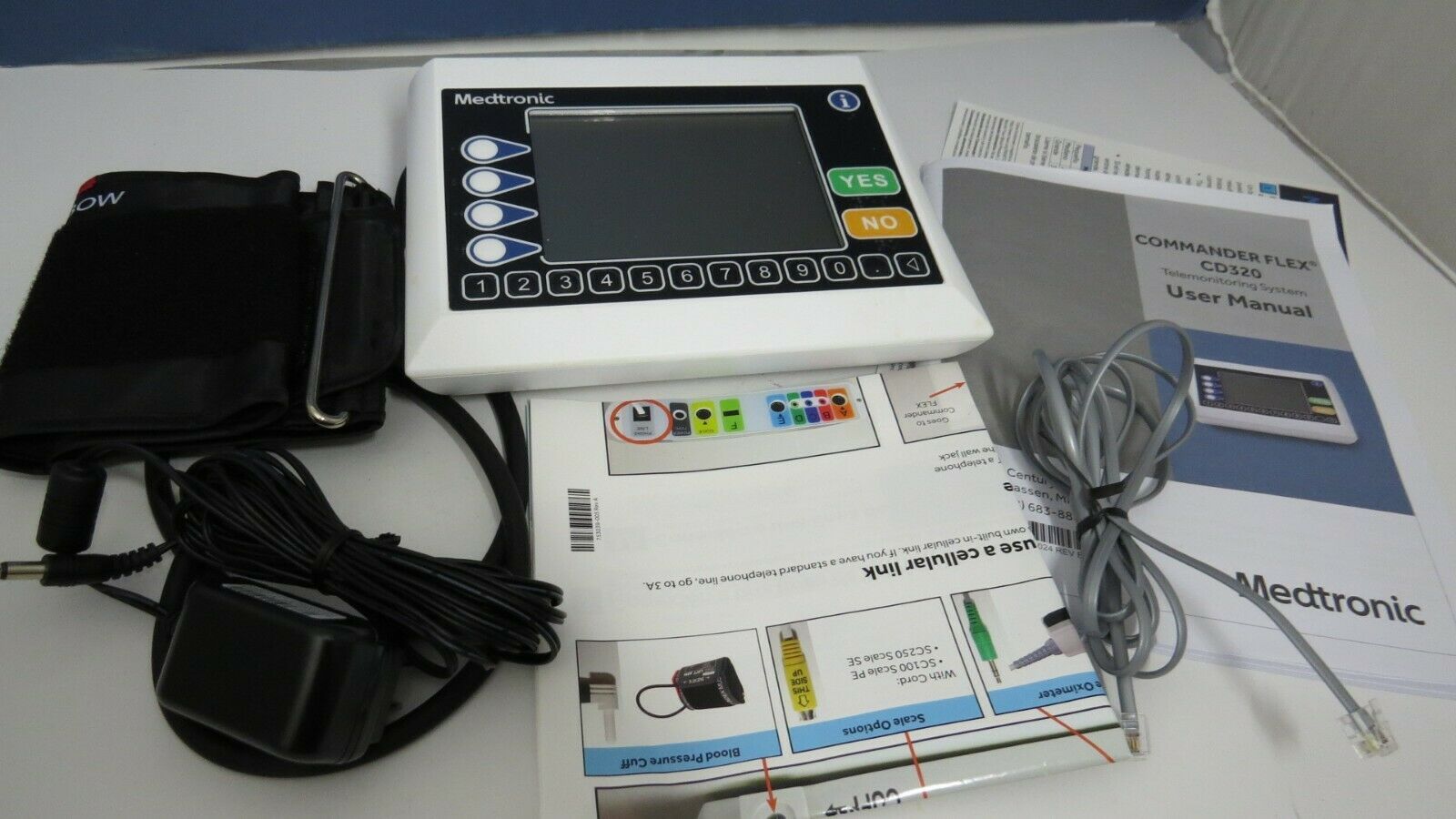 Medtronic Commander Flex CD320 Pressure Monitor [Powers on- Not Setup ...