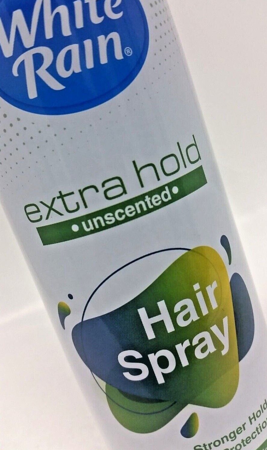 8x White Rain UNSCENTED Extra Hold HAIR SPRAY Stronger Humidity ...