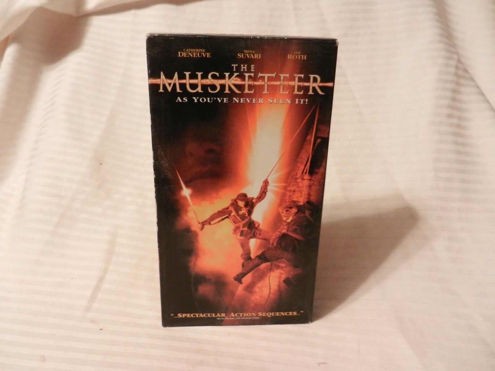 The Musketeer (VHS, 2002) Catherine Deneuve, Tim Roth - VHS Tapes The Musketeer (VHS, 2002) Catherine Deneuve, Tim Roth - VHS Tapes
