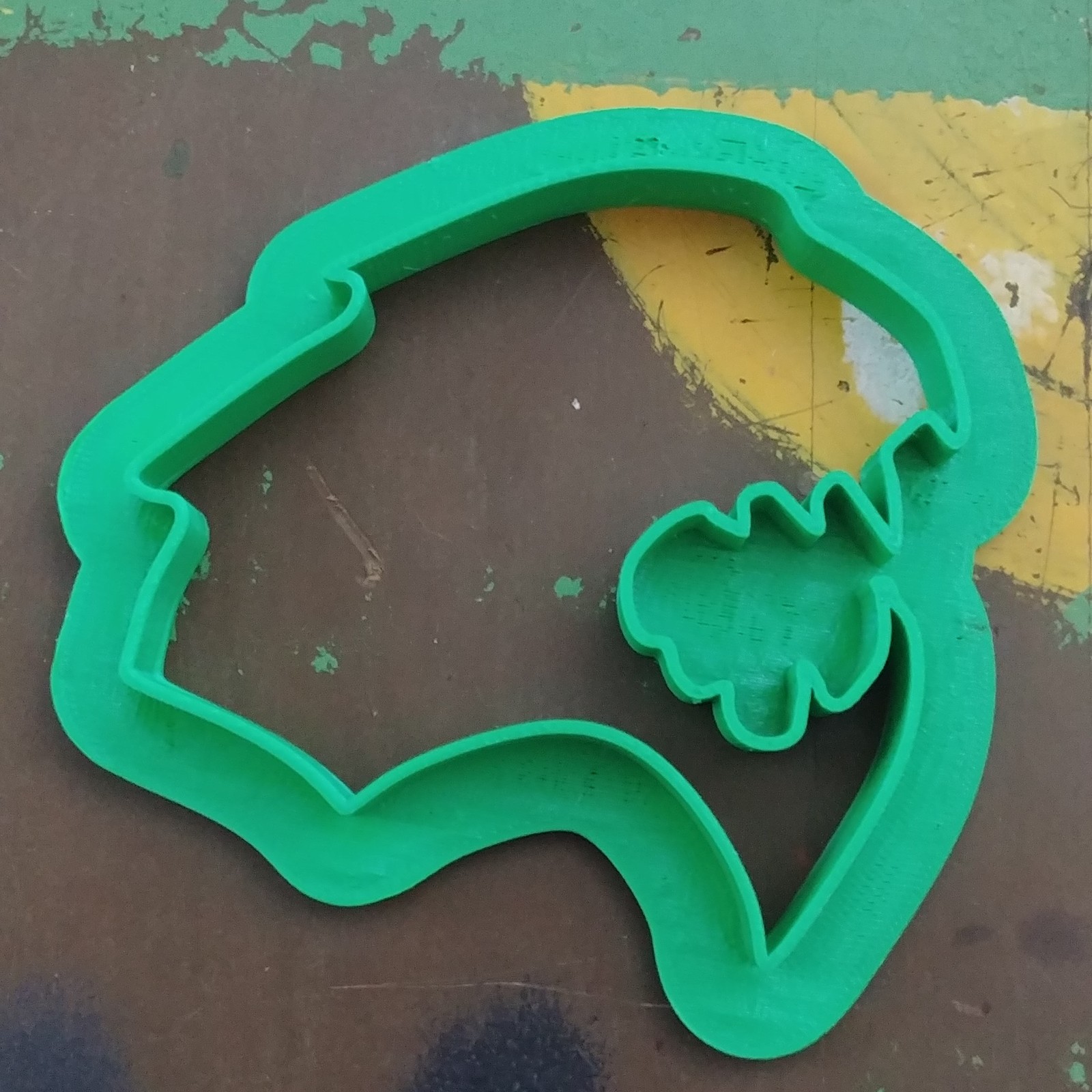 3D Printed Fan Art Cookie Cutter Inspired By Mopar Hellcat Emblem ...