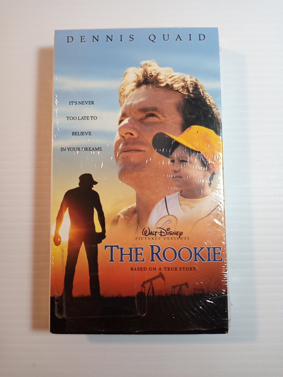 Disney’s The Rookie VHS 2002 Video Tape Quaid Baseball Movie - VHS Tapes