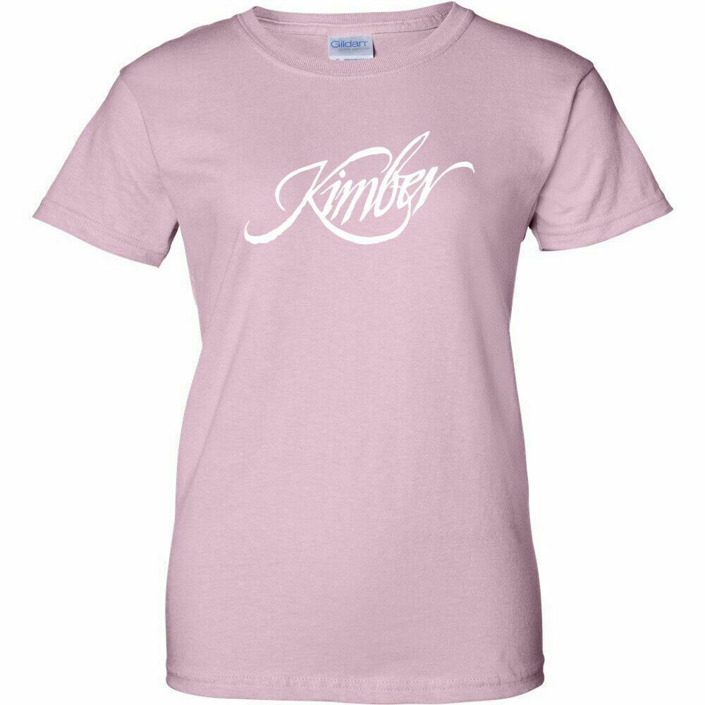 Kimber White Logo Womens T Shirt Ladies 2nd Amendment Pro Gun Rifle ...