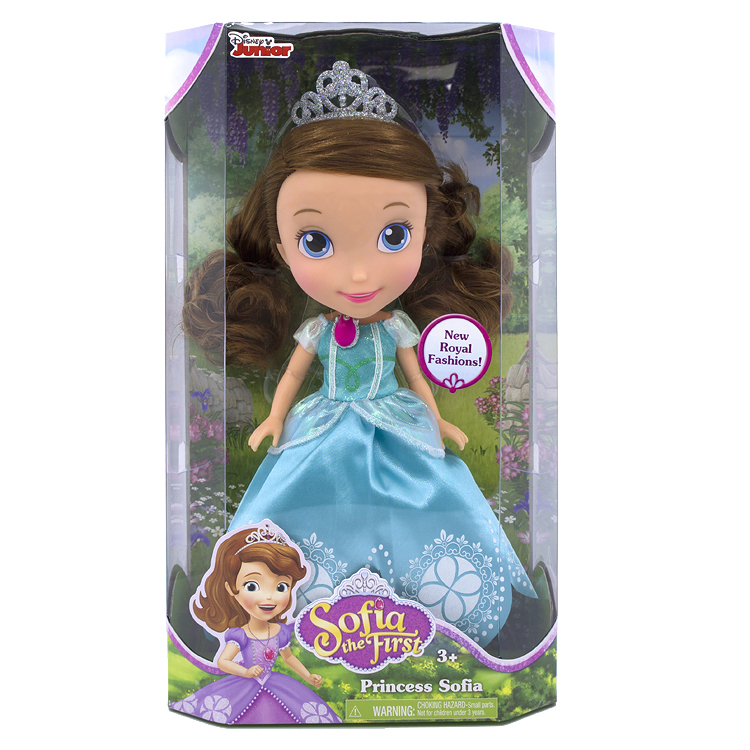 Sofia the First Princess Sofia Royal Doll, Blue Dress New Royal ...