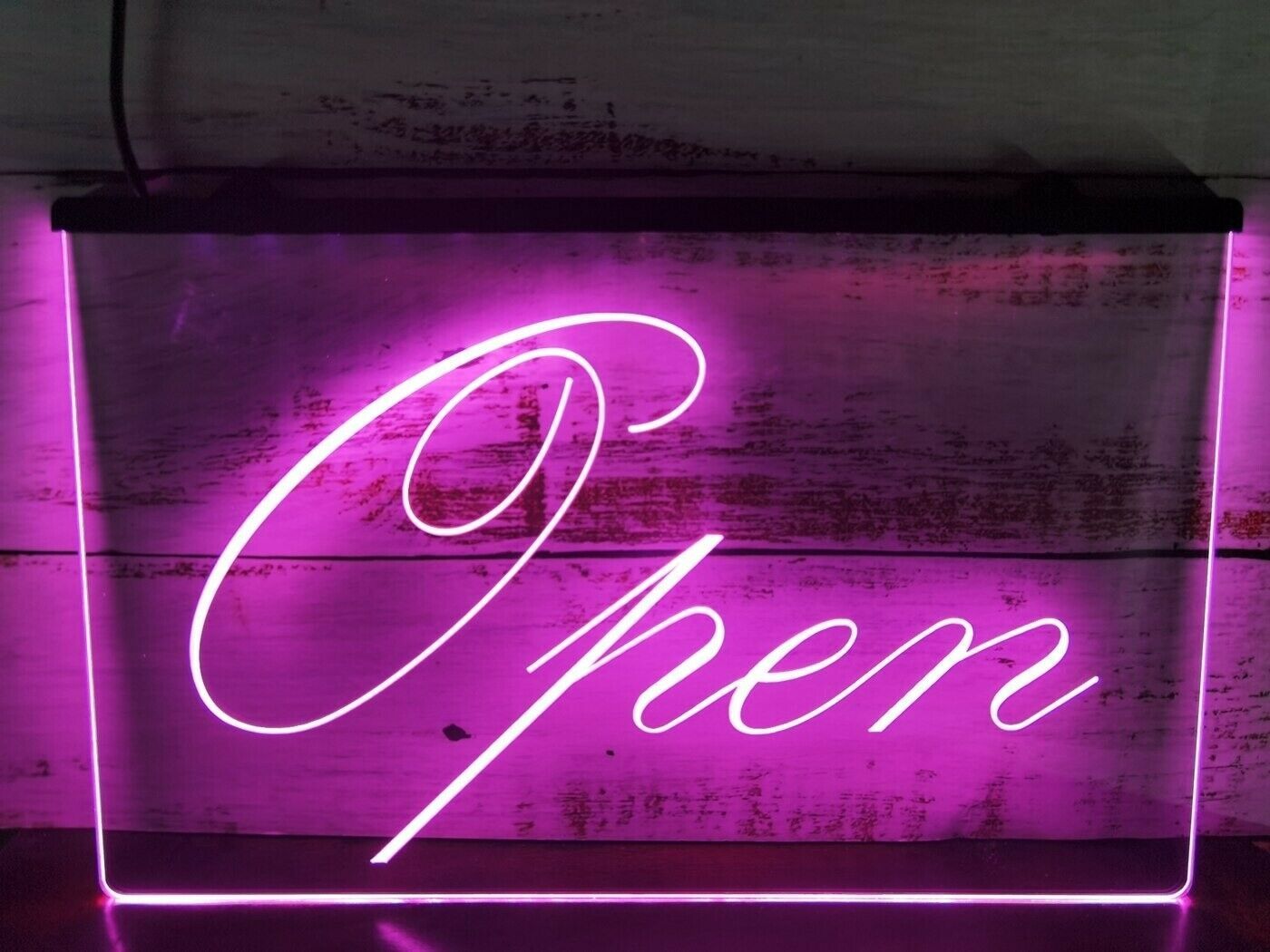 Open Led Neon Light Sign Hang Signs Wall Salon, Shop, Store, Business ...