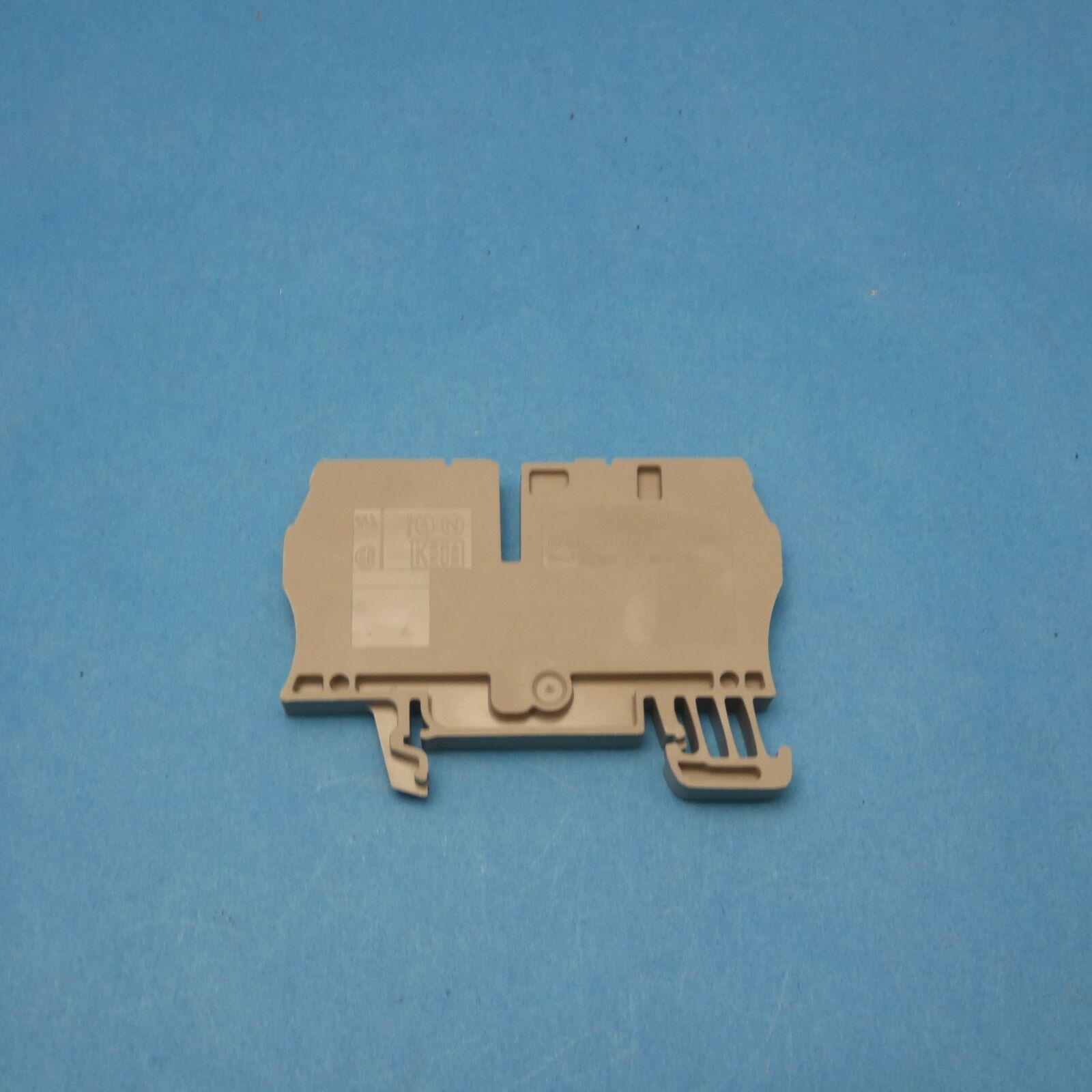 Weidmuller 1608620000 ZDU 6 Terminal Block 1 Circuit 50 Amp Dark Beige ...