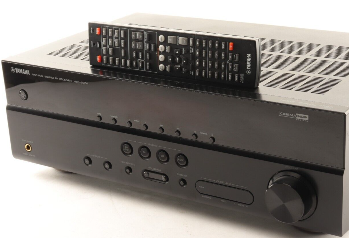 Yamaha HTR-3064 5.1 Channel Natural Sound Home Theater AV HDMI Stereo ...