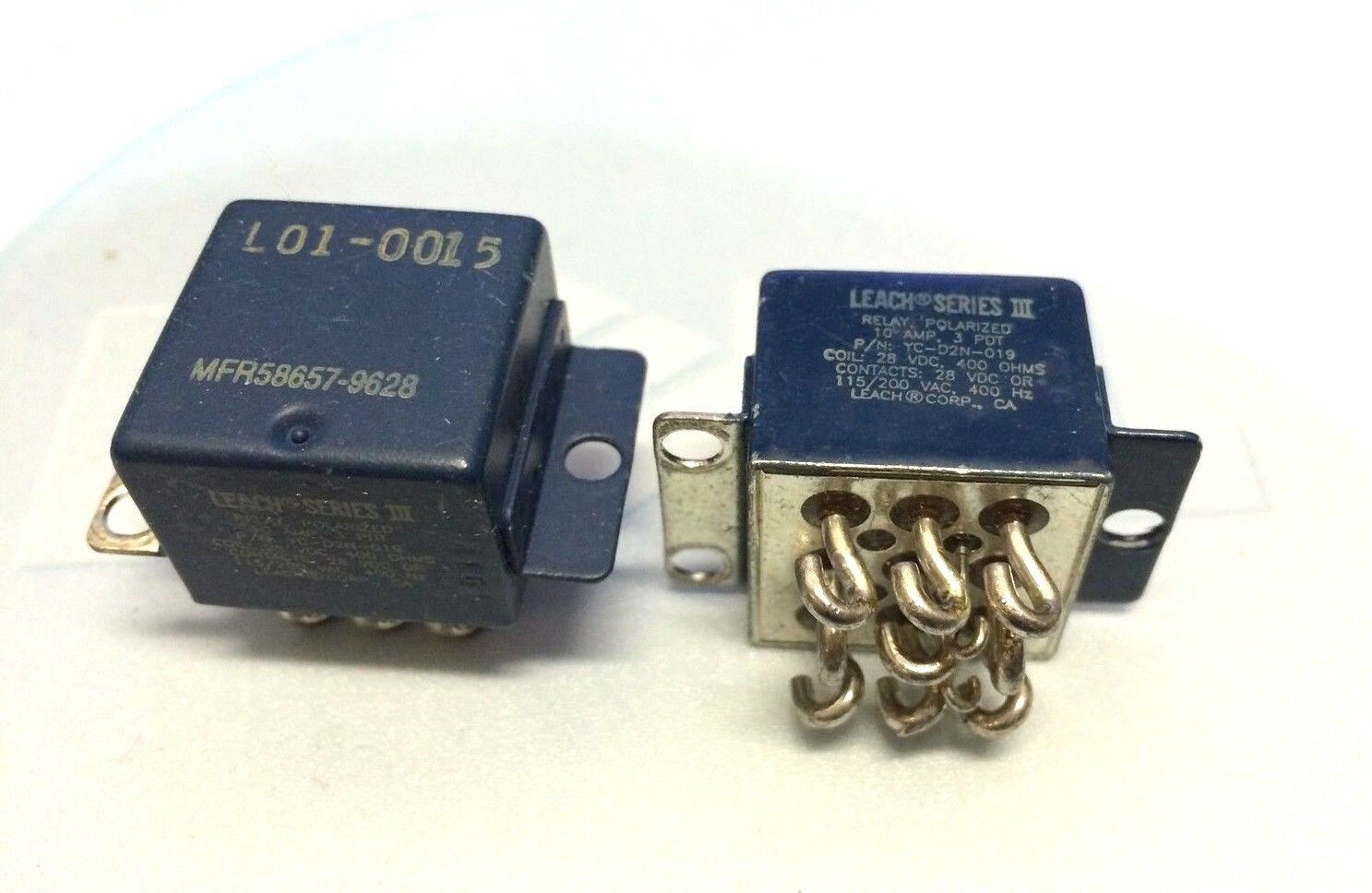 Mil-Spec Relay Part # MFR58657-9810 Aircraft Avionics Relay - Transistors