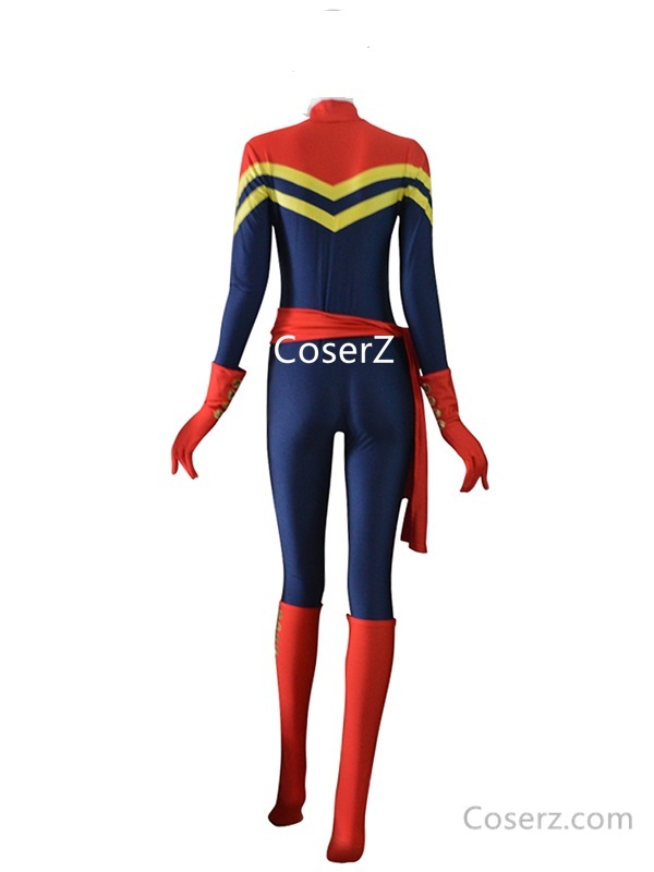 Custom-made Ms Marvel Costume, Ms Marvel Cosplay Costume Halloween ...
