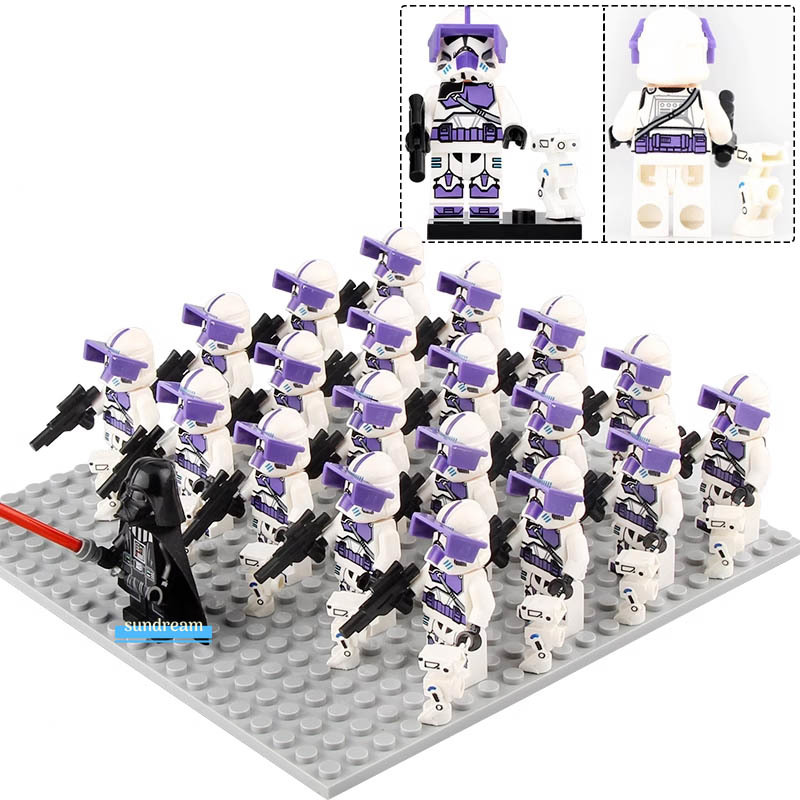 Star Wars 187th Legion Trooper with BD Droid Army Lego Moc Minifigures ...