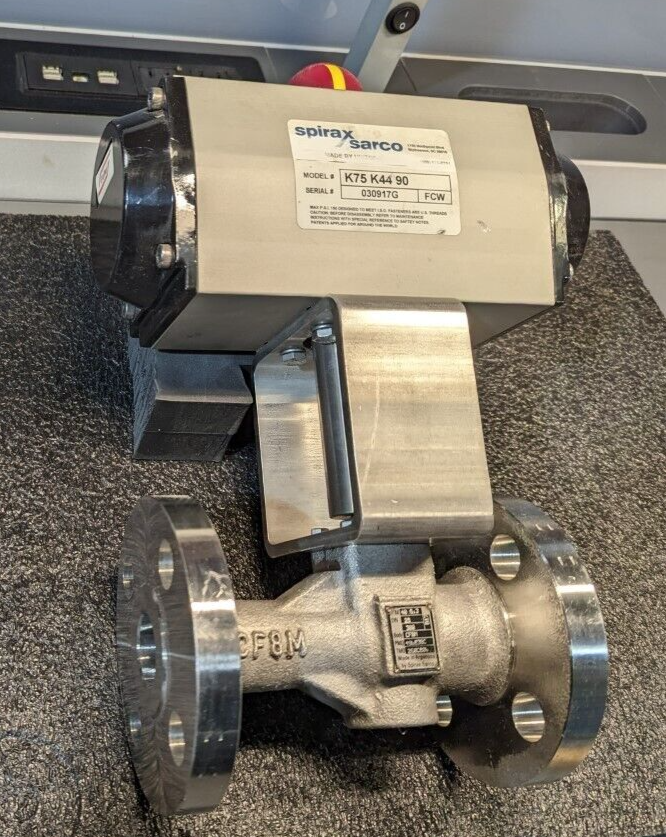 Spirax Sarco Bottom Blowdown Valve DN25, stainless steel, Pneumatic ...