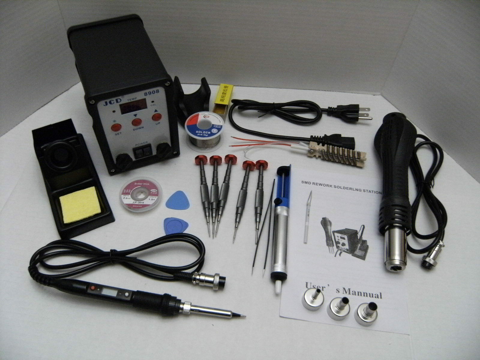 Professional Kit Electronics Soldering Station Rework Reflow Solder ...