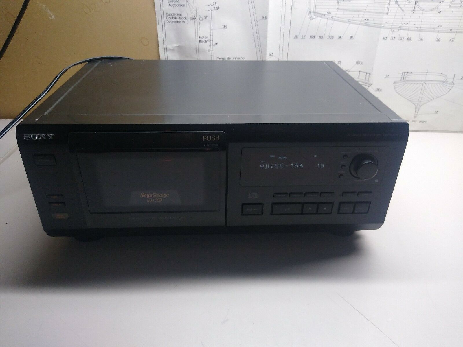 Used Sony CDP-CX55 CD players for Sale | HifiShark.com