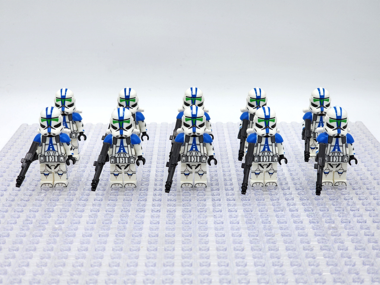 10pcs Star Wars 501st Jet Troopers The 501st Legion Clone Troopers ...