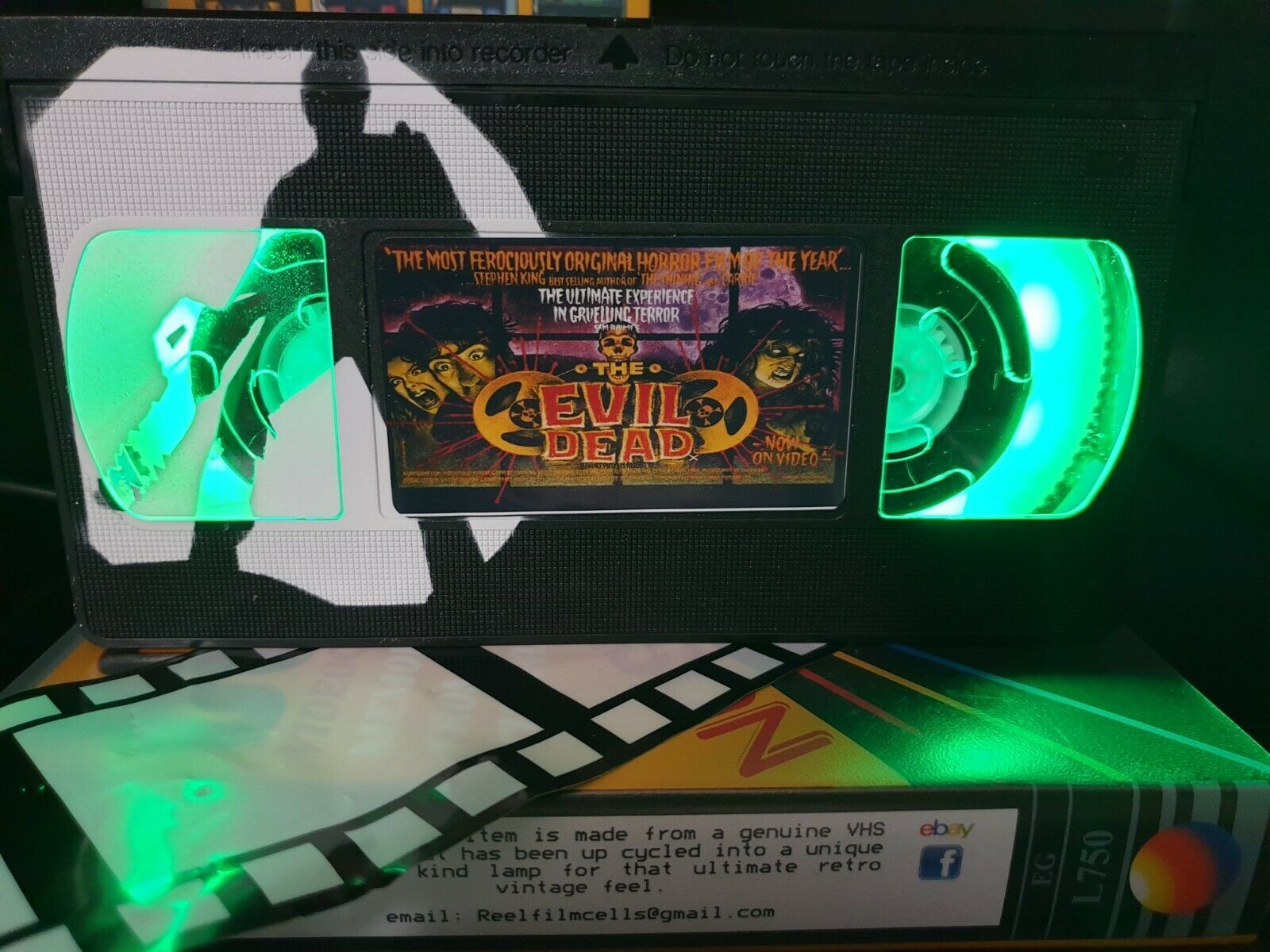 Retro VHS Lamp,STRANGER THINGS,Night Light!Amazing Gift Idea - Lamps