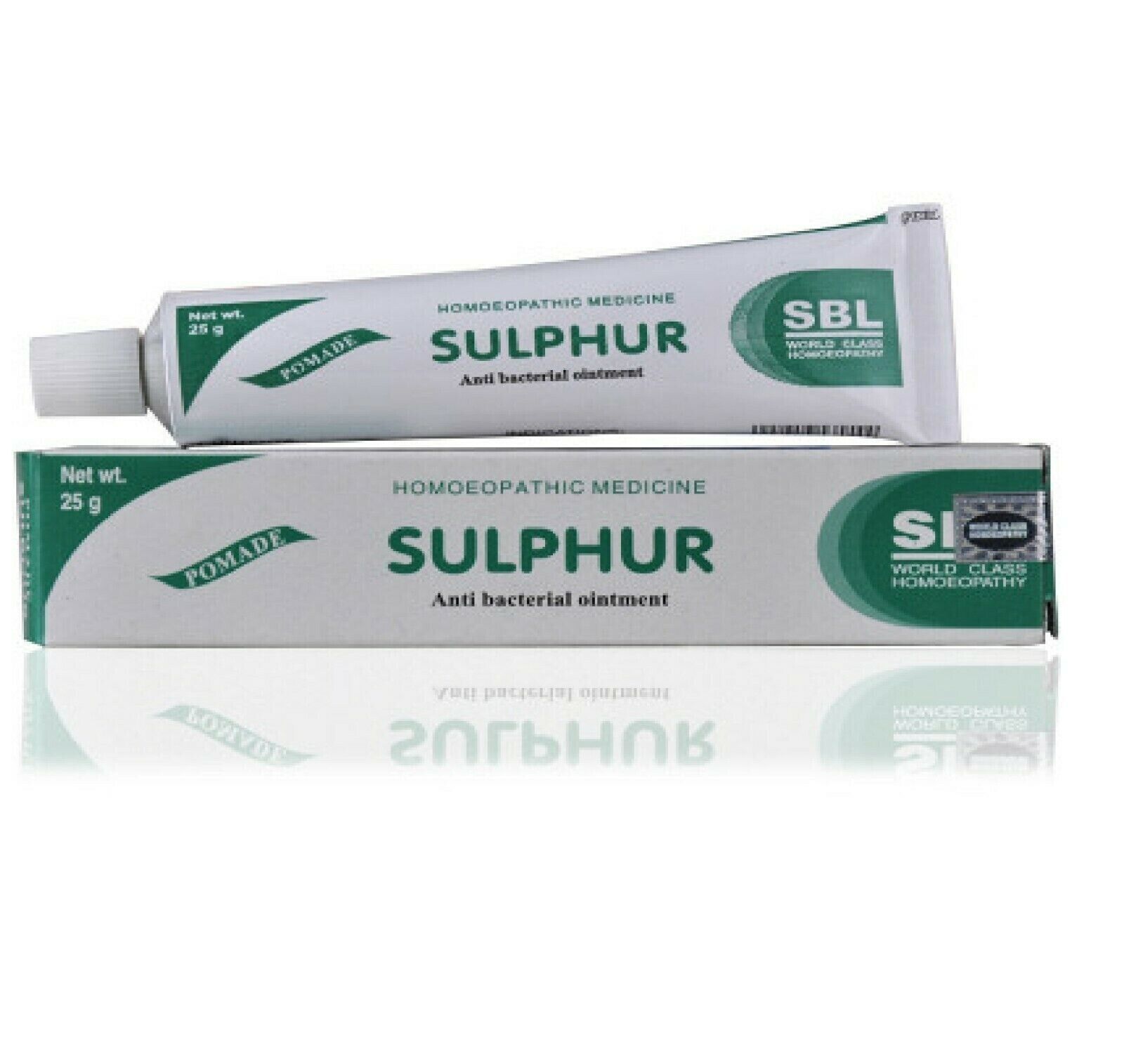 SULPHUR 10% OINTMENT For Acne, Eczema, Mites, Scabies, Blackheads 25g ...