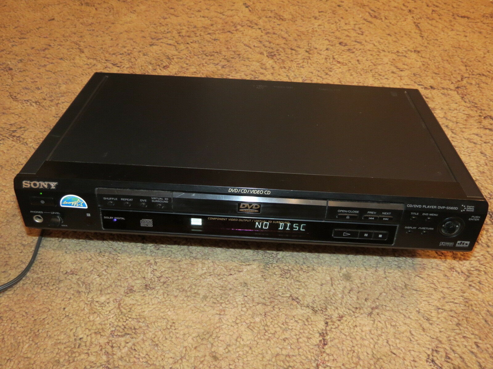 Used Sony TC-560 D DVD players for Sale | HifiShark.com