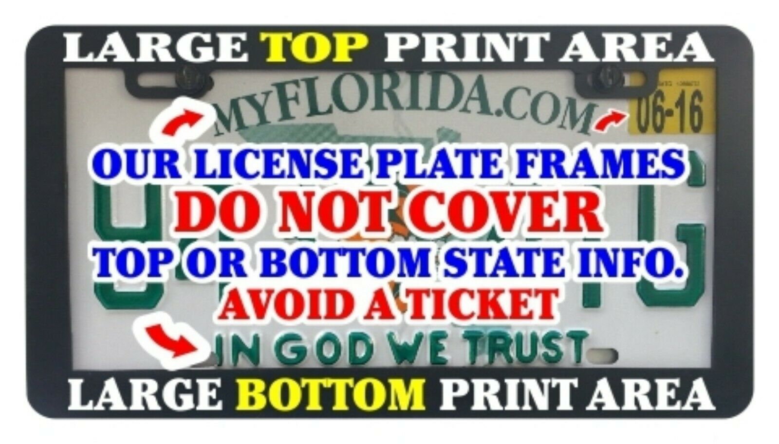 I don't have road rage Your just an idiot license plate frame holder ...