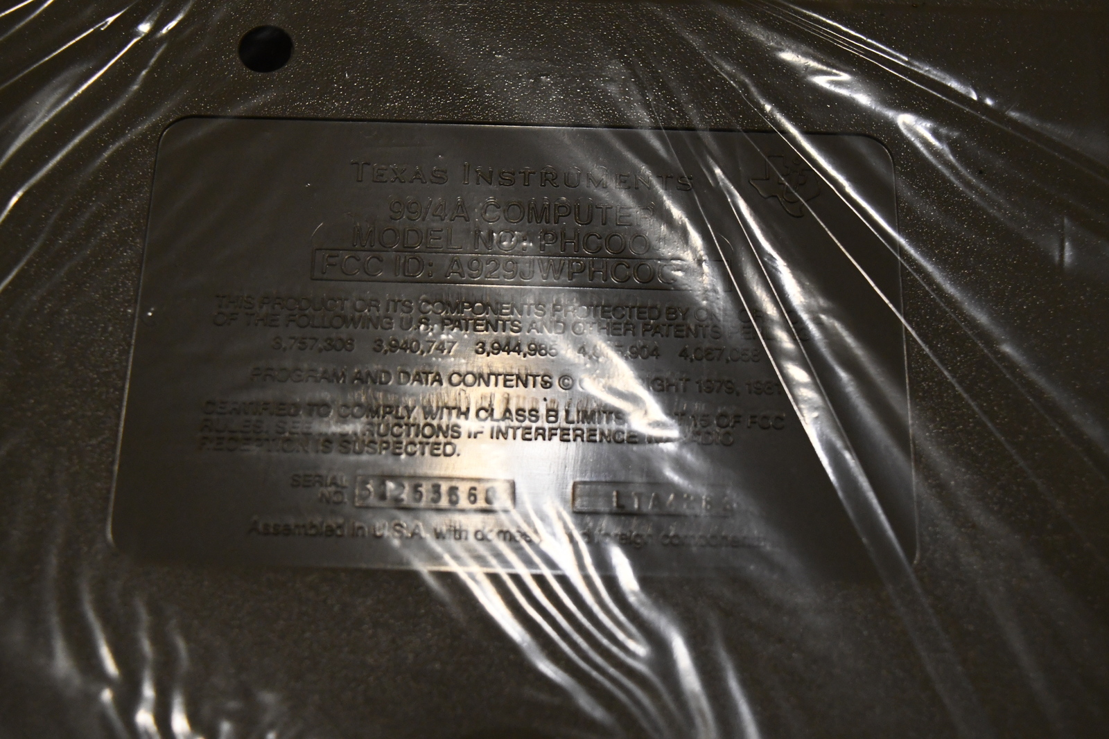 Vintage Texas Instruments TI99/4A Computer Excellent Cond-Mint- Attic ...