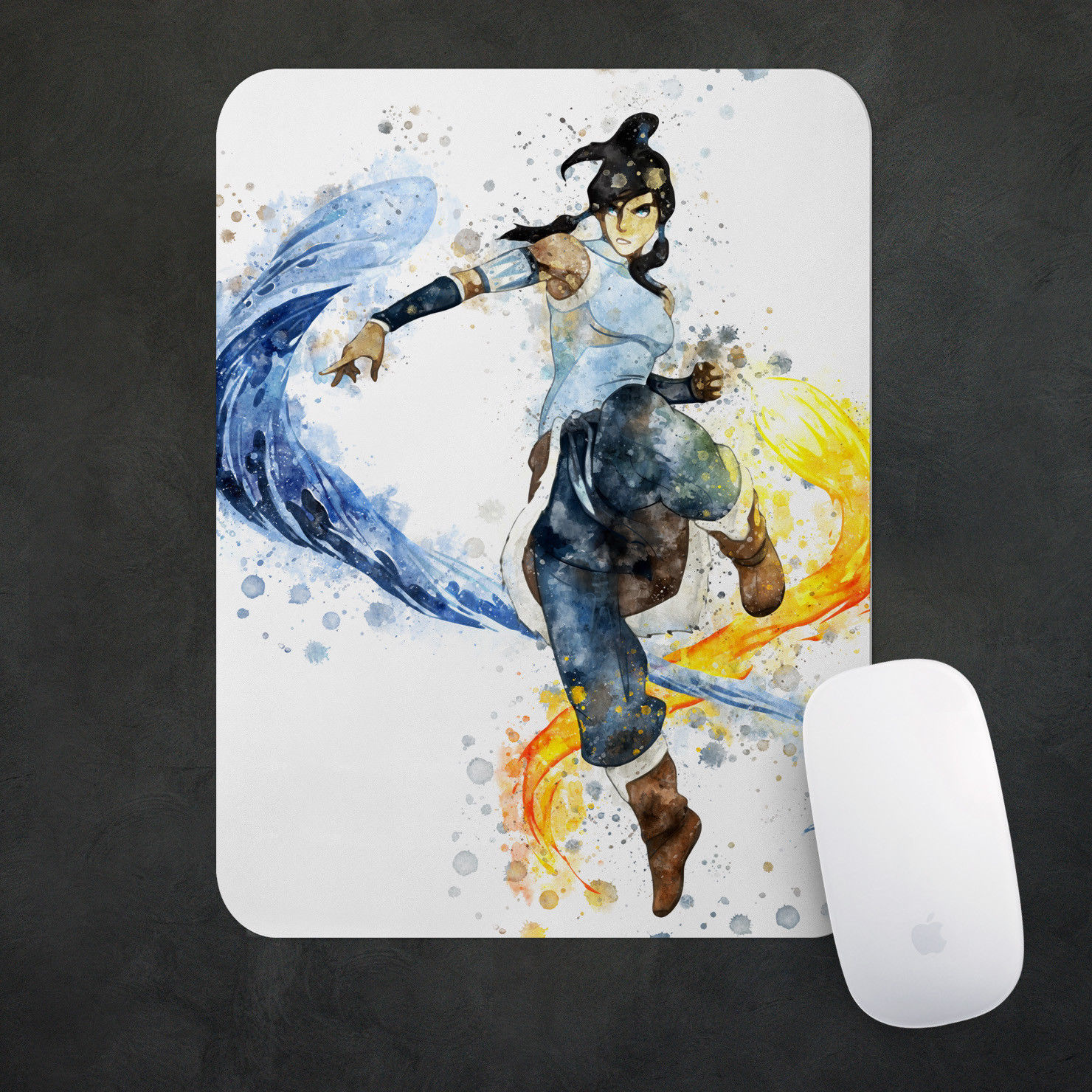 Avatar Airbender Korra Anime Mouse Pad Manga Gaming Mousepad 38x48cm ...