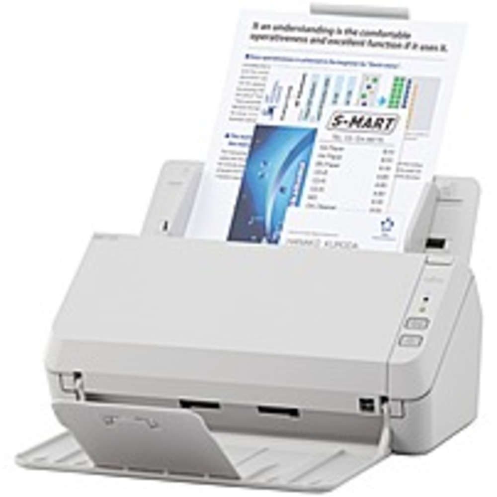 Fujitsu SP-1130 Sheetfed Scanner - 600 dpi Optical - 24-bit Color - 8 ...