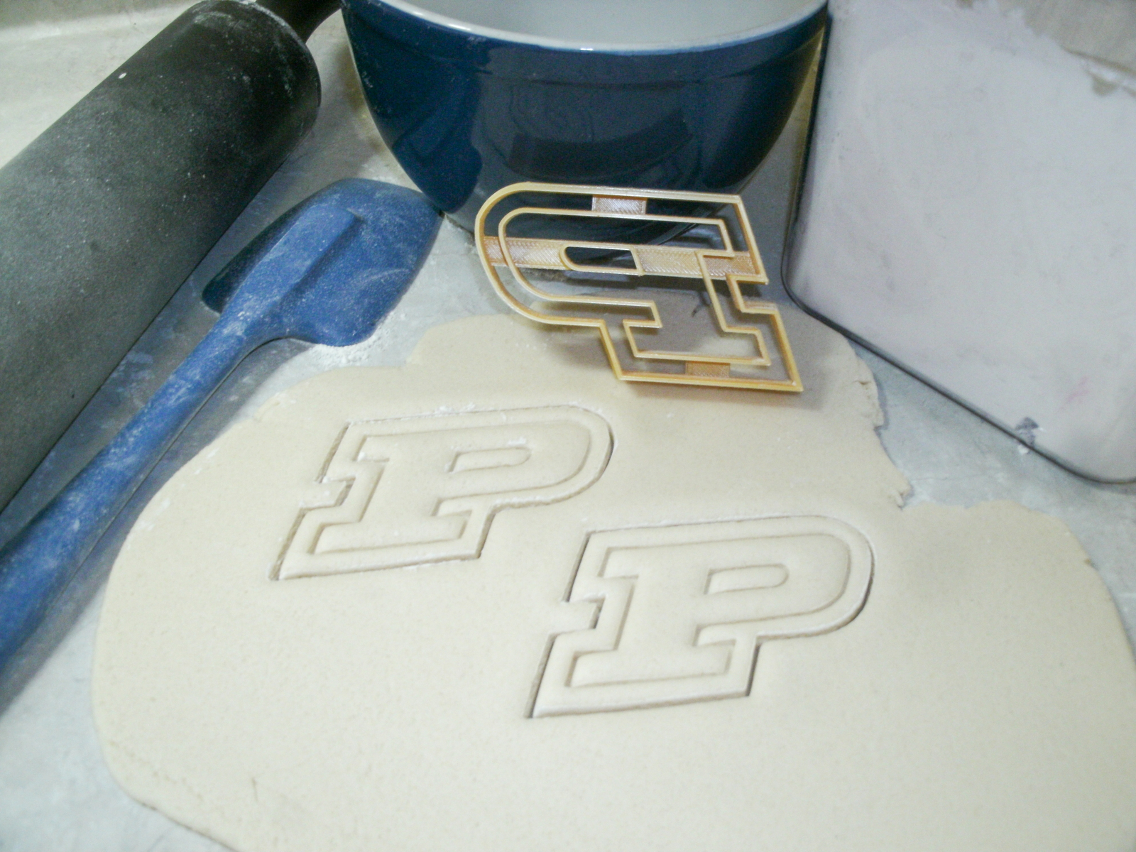 Purdue Boilermakers P Letter University Cookie Cutter Made In USA ...
