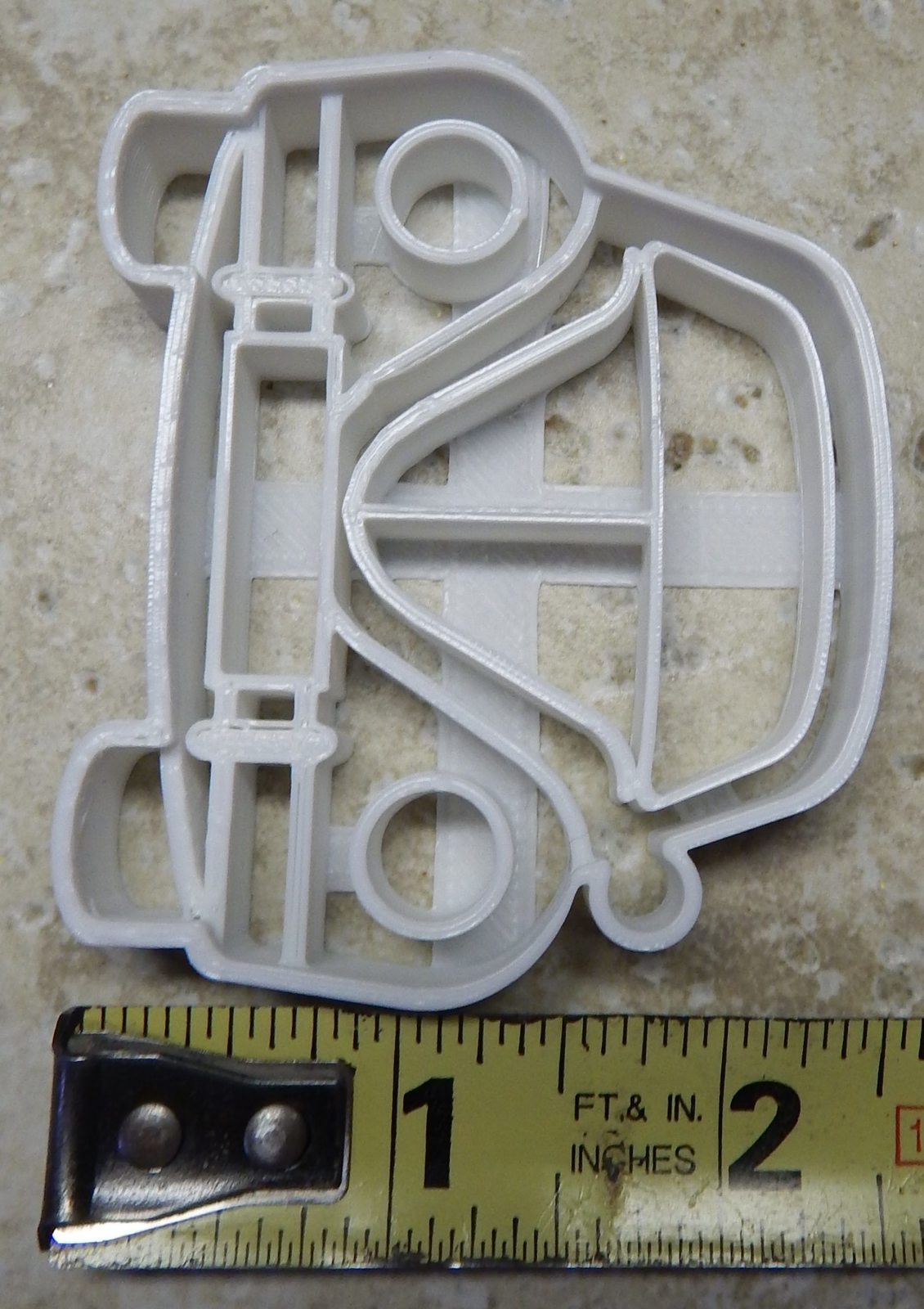 VW Beetle Bug Car Front Hippies Lovebug Vehicle Cookie Cutter Made In ...
