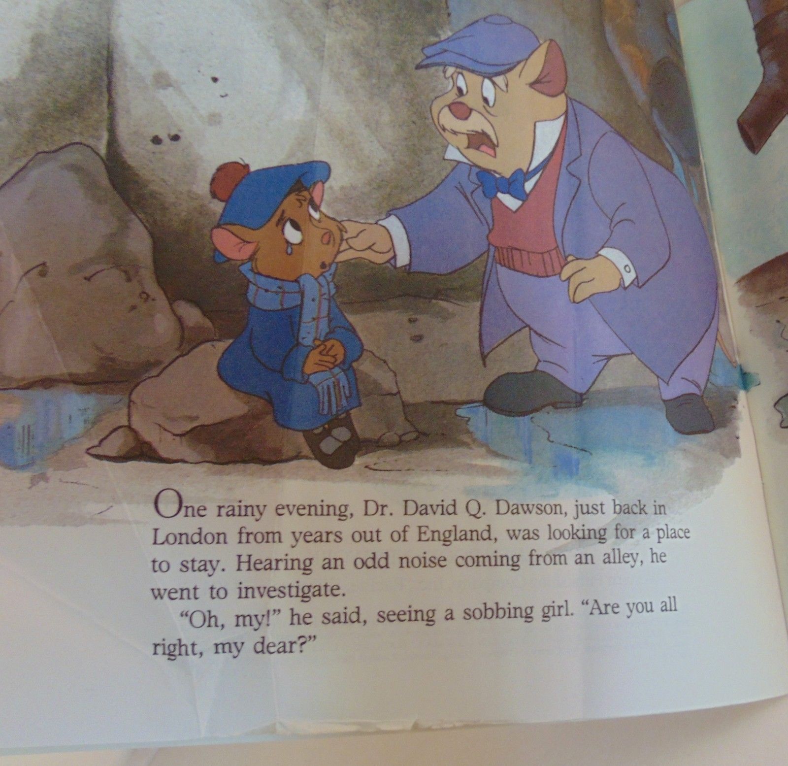 Disney's Great Mouse Detective vintage book and 50 similar items