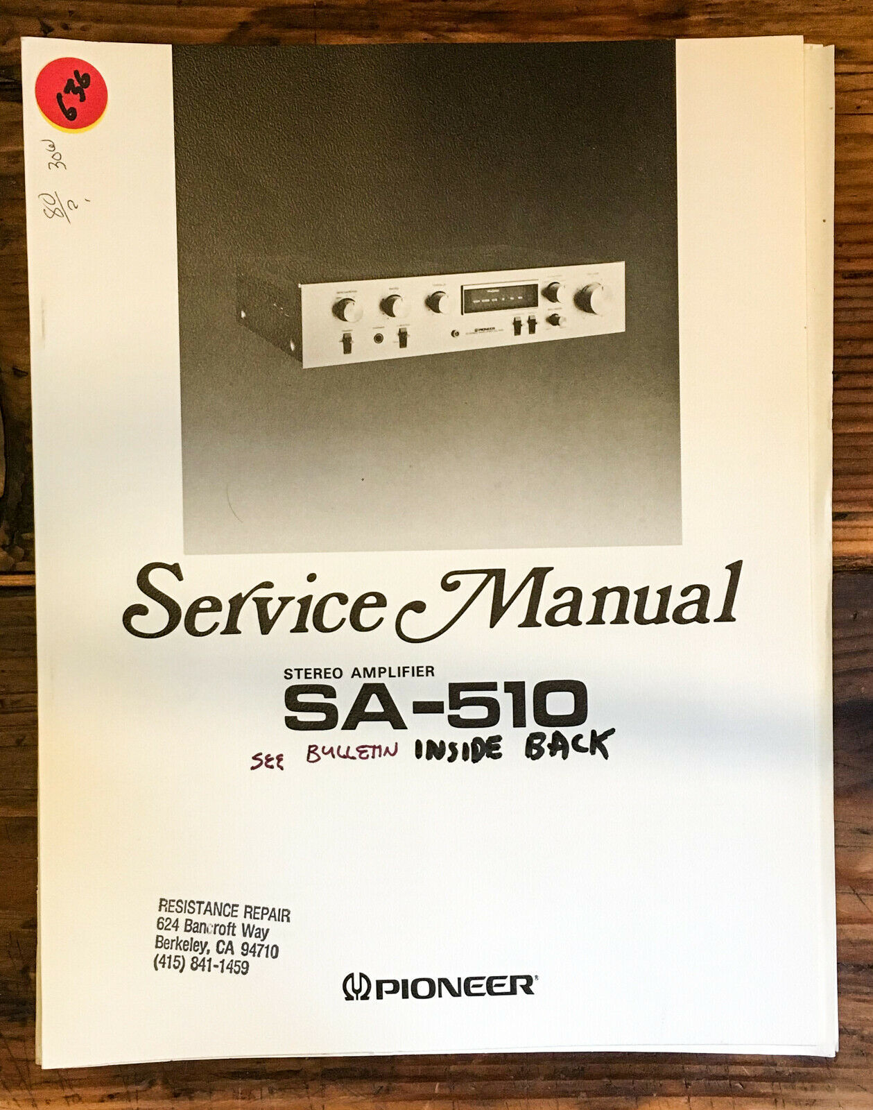 Used Pioneer SA-510 Integrated amplifiers for Sale | HifiShark.com